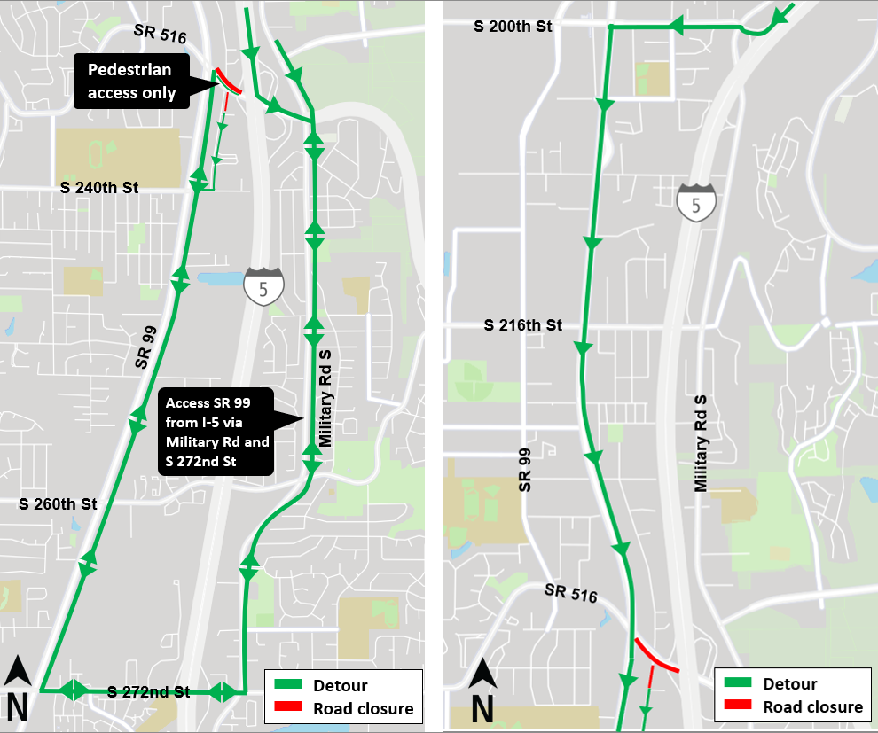 Construction alert: Federal Way Link Extension