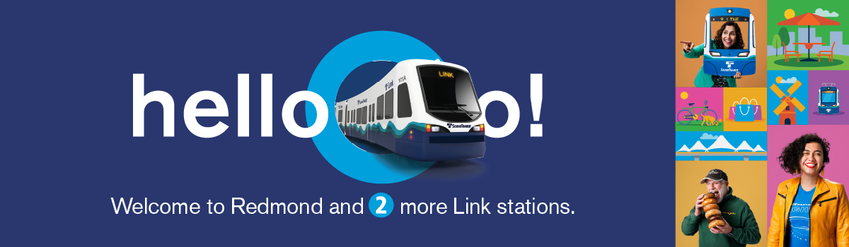 The 2 Line extension to Dowtown Redmond opens May 10