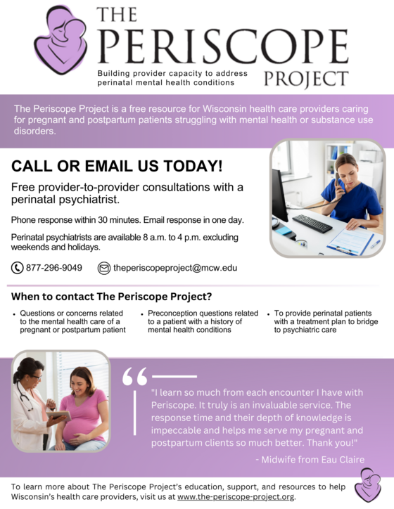 The Periscope Project Helps Providers Address Perinatal Mental Health ...