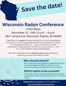 Save the Date: 2025 Radon Conference
