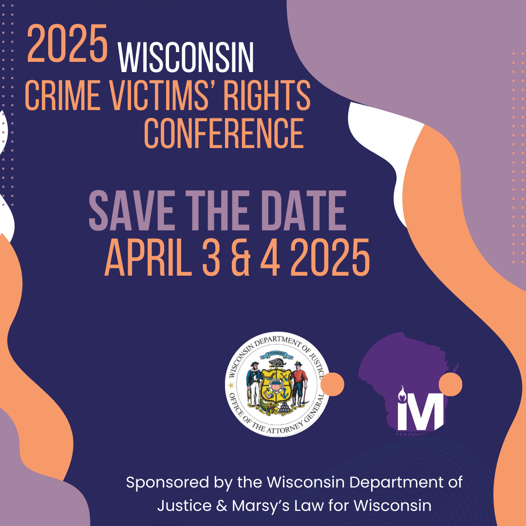 REGISTRATION OPEN - 2025 Wisconsin Crime Victims' Rights Conference