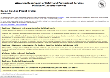 New Electronic Building Permit Requirement