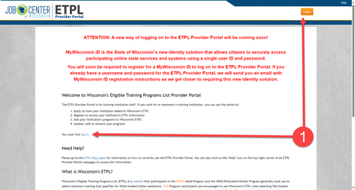 Start Using My Wisconsin ID for ETPL access today!