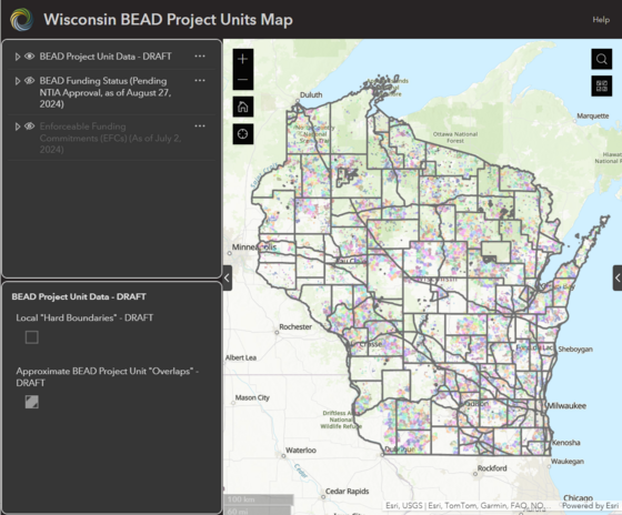 Preliminary BEAD Project Units Map Available